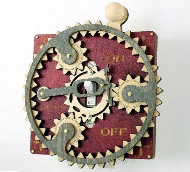 Steampunk Rocker light switch -The Frankenstein Light Switch ...