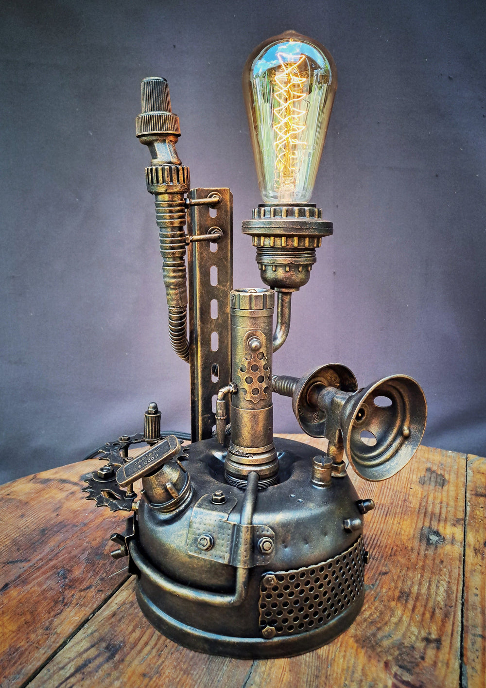 Steampunk Lamp Shade | steampunk lamp | Steampunk Wonders – Steampunk ...